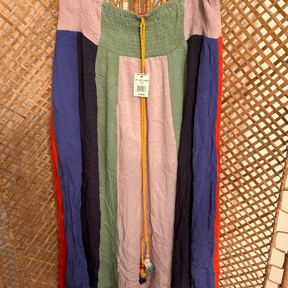 Skirts | Colorful Striped Maxi Skirt | Poshmark